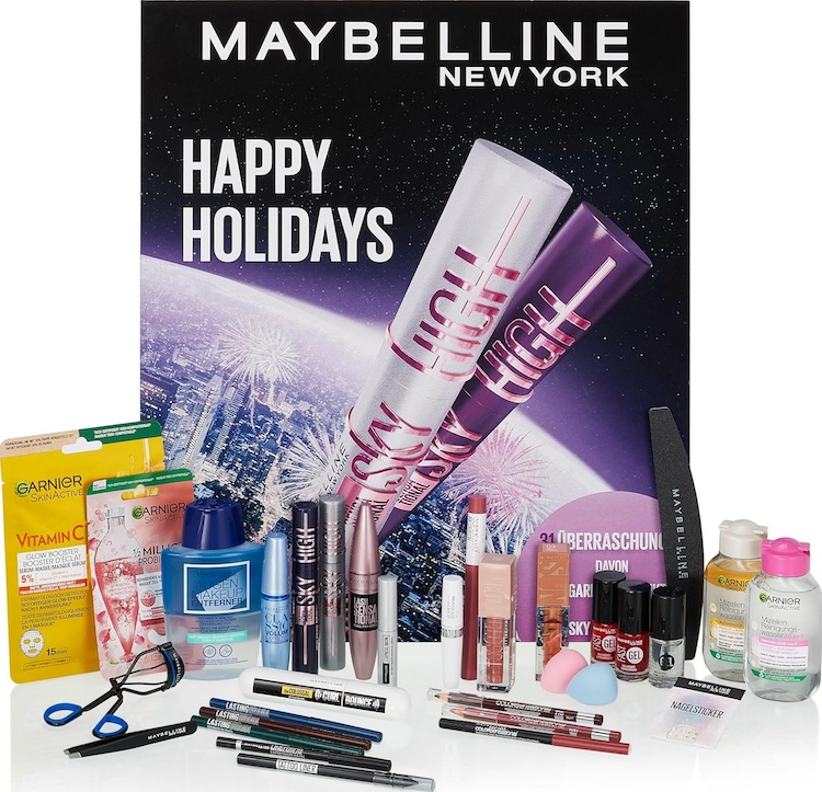 Maybelline Happy Holidays Advent Calendar 2025 2025 | Advent Calendars Club