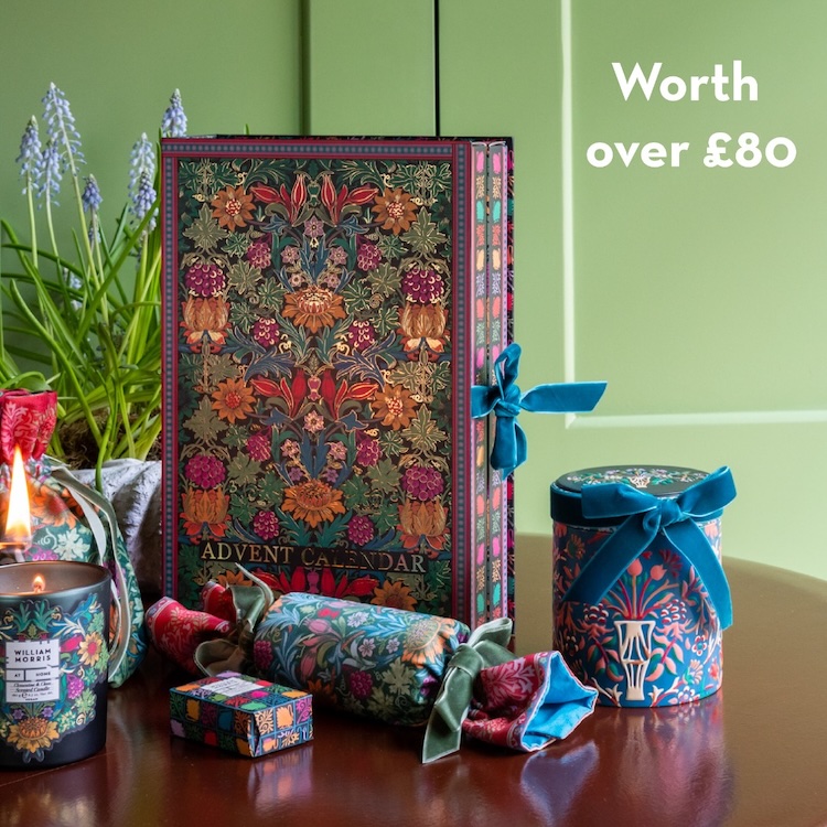 William Morris At Home Bath & Body Advent Calendar 2025 | Advent ...