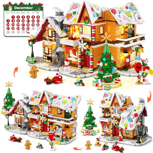 HOGOKIDS Gingerbread House Building Set Advent Calendar 2025 | Advent ...